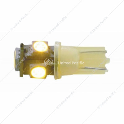 5 HIGH POWER LED 360 DEGREE 194 BULB - AMBER (2-PACK) – Mid Eastern Inc