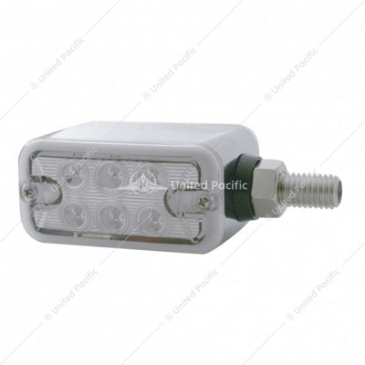 6 LED Dual Function Double Face Light - Horizontal Mount - Amber & Red ...