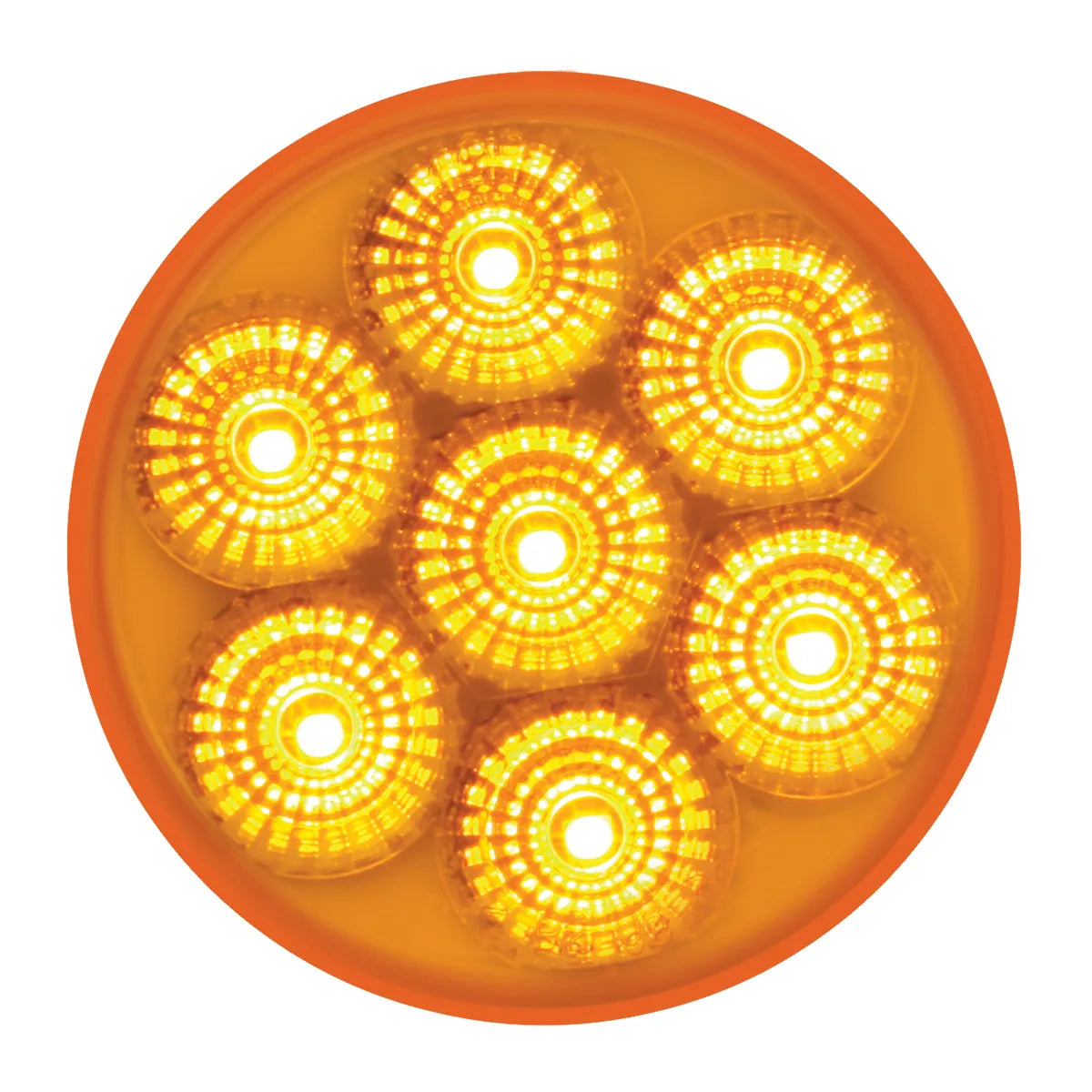 2 1/2″ Spyder LED Marker Light Amber Amber – Mid Eastern Inc