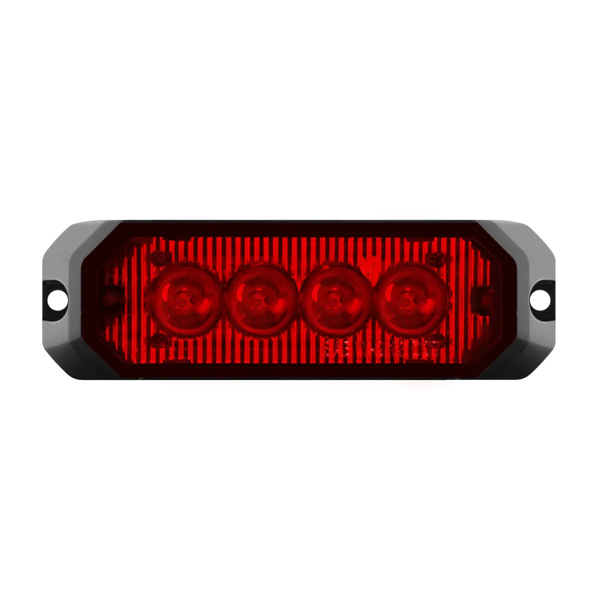 4″ Medium Rectangular 4 LED Strobe Light – Mid Eastern Inc