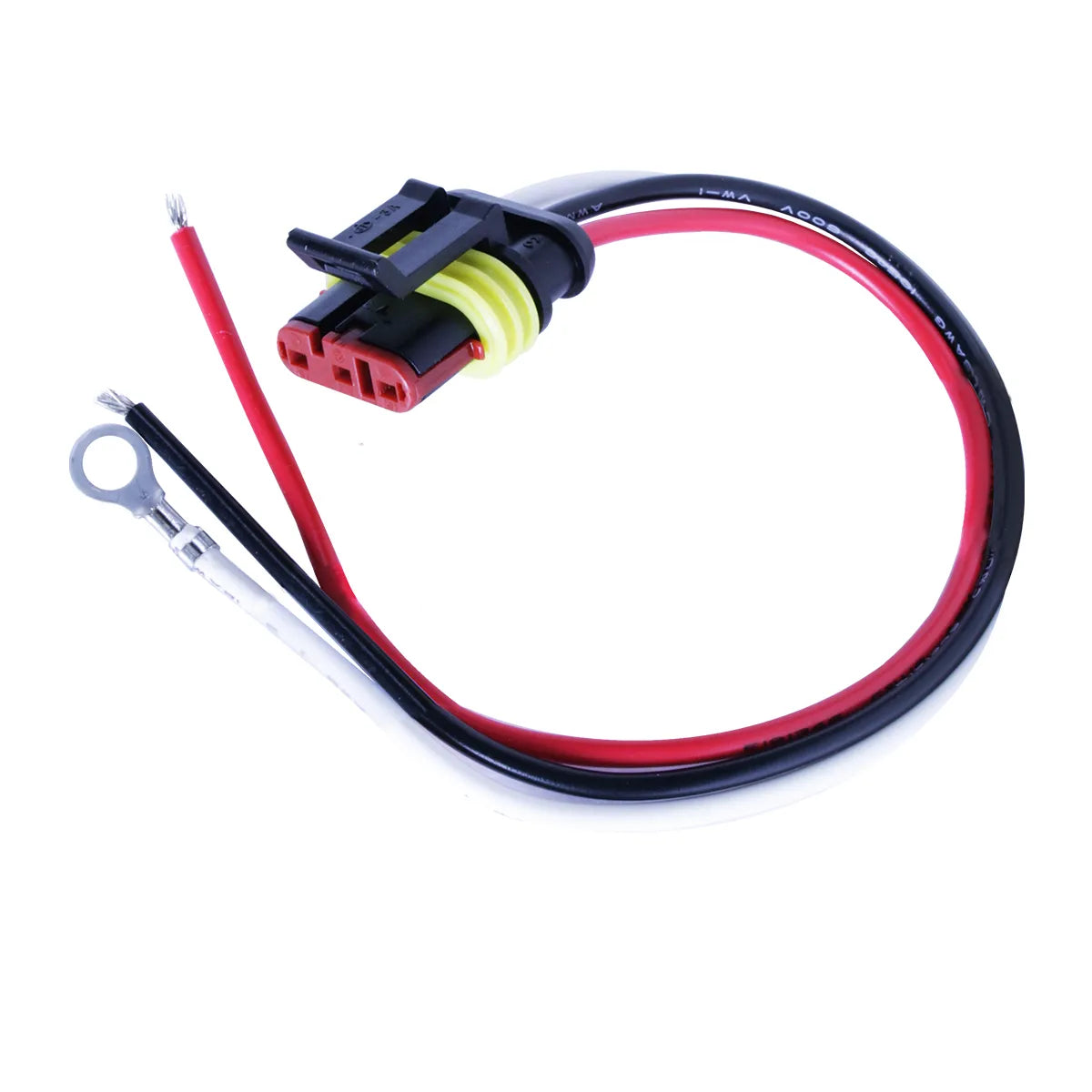 3 Pin Light Plug With 8" Lead Wire – Mid Eastern Inc