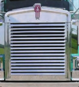 Kenworth W900L Louver Style Grill – Mid Eastern Inc