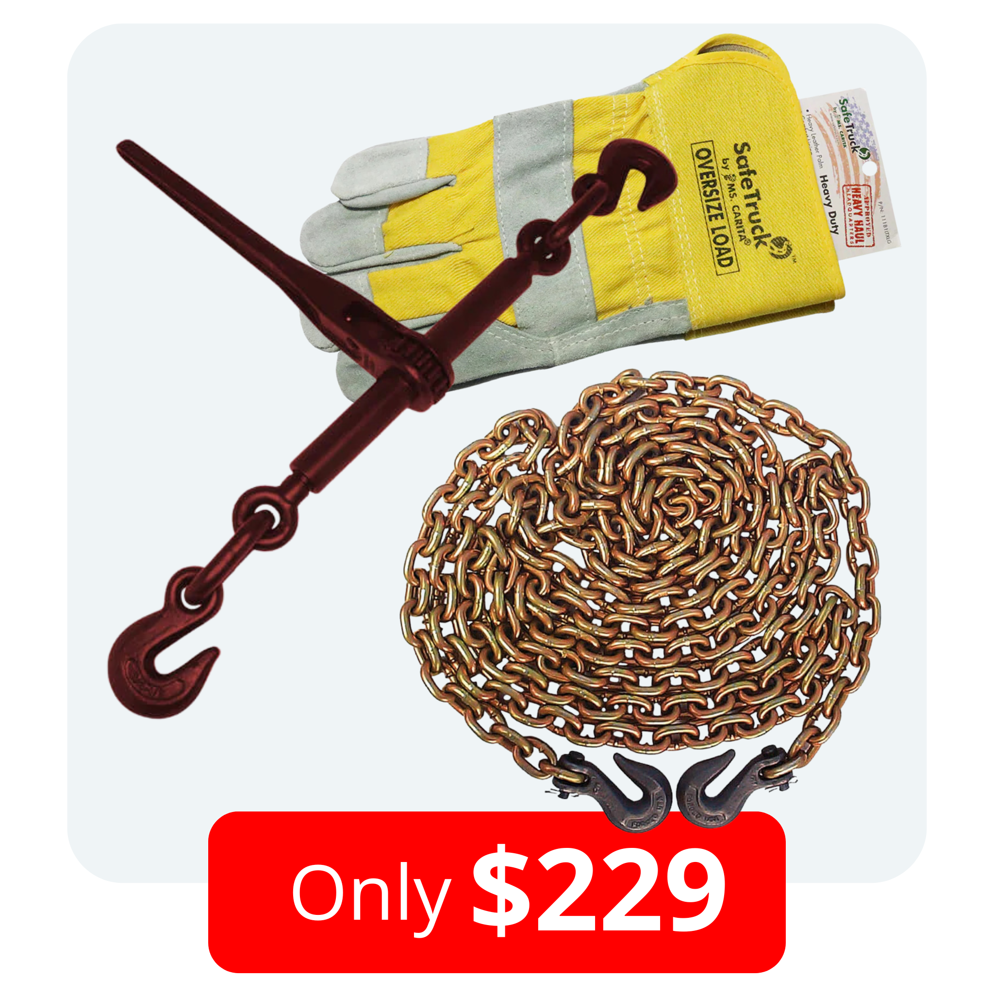 Secure Load With Chain Bundle – Mid Eastern Inc